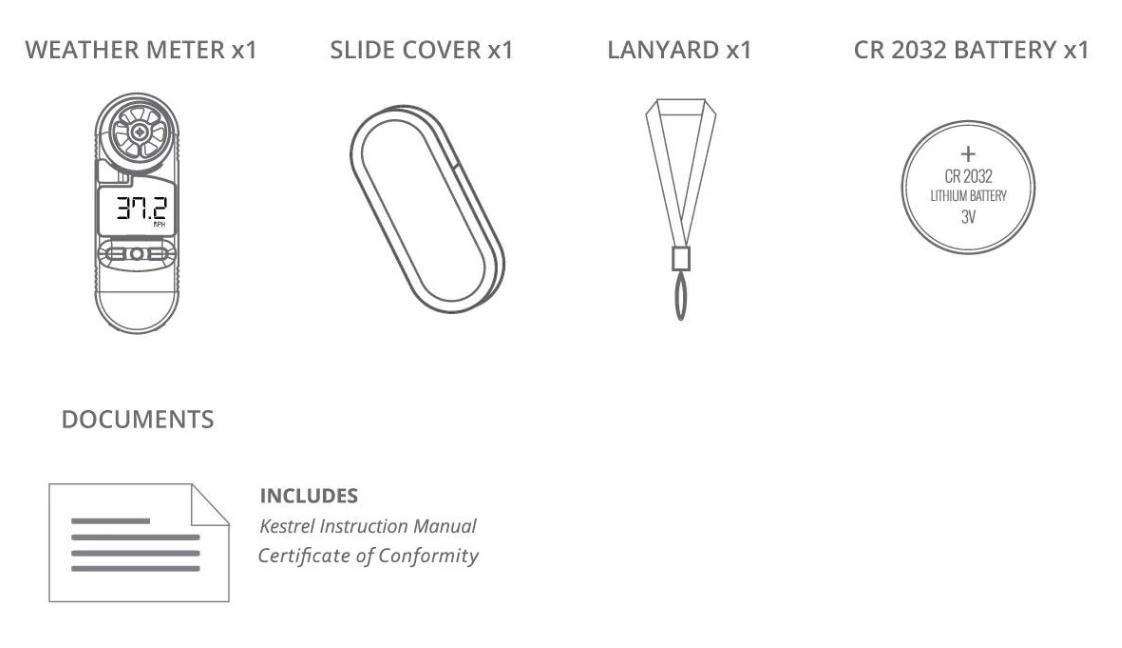 Kestrel 3500 Wind Temp RH Baro Delta T Meter (0835DT) • South Africa