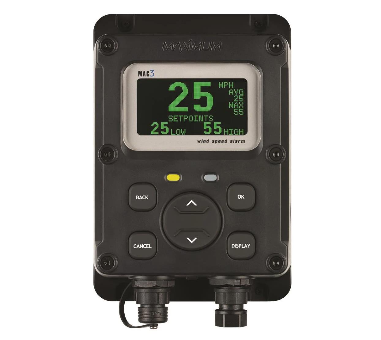 MAC3 Wind Speed Alarm - Maximum Weather • SA Weather Shop