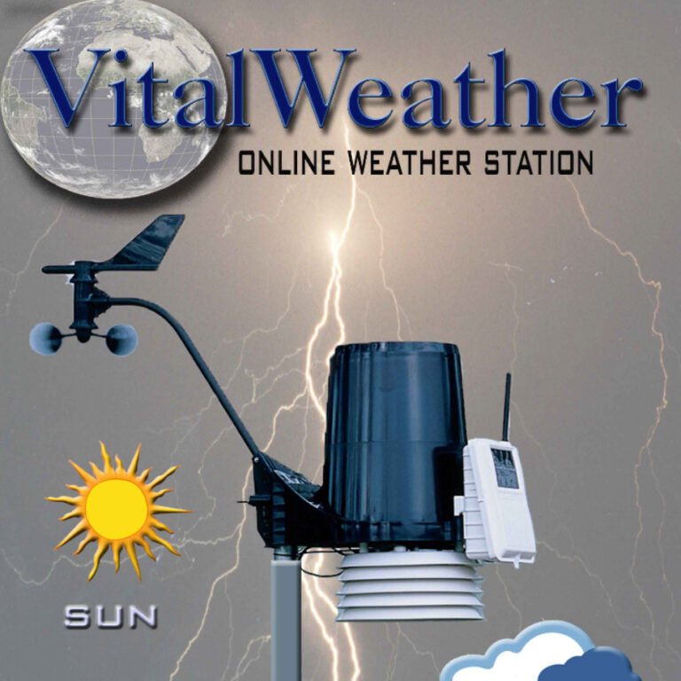 Vital Weather Solar Powered Cellular Weather Station